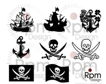 Jolly roger svg | Etsy