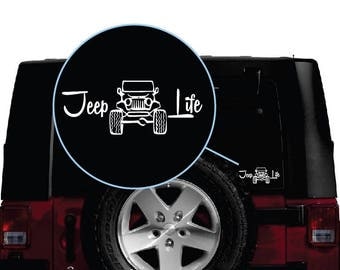 Jeep life decal | Etsy
