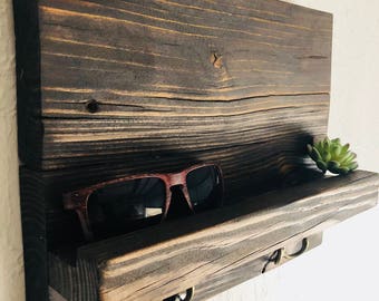 Rustic key holder | Etsy