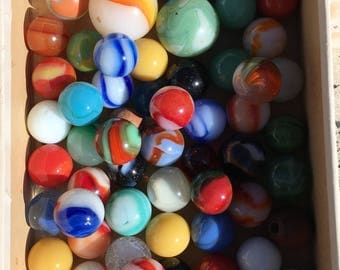 Vintage marbles | Etsy