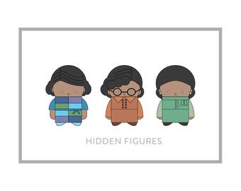 Hidden figures | Etsy