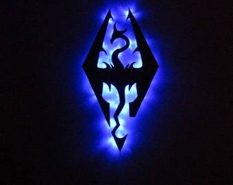 Skyrim logo | Etsy