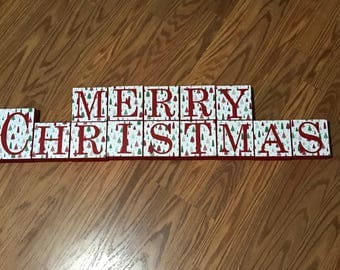 Wood block letters | Etsy