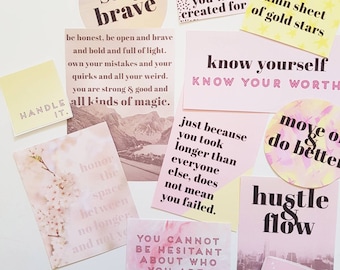 Vision board quotes | Etsy