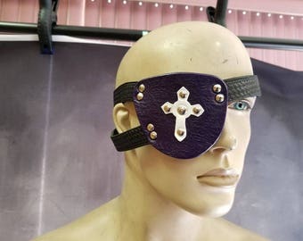 Leather eye patch | Etsy