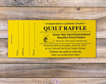 Raffle tickets | Etsy