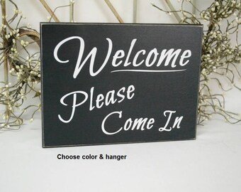 Please come in | Etsy