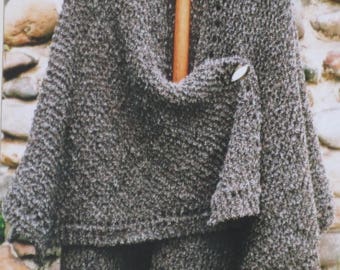 Ruana pattern | Etsy