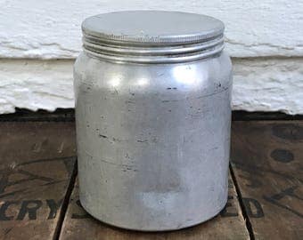 Aluminum canisters | Etsy