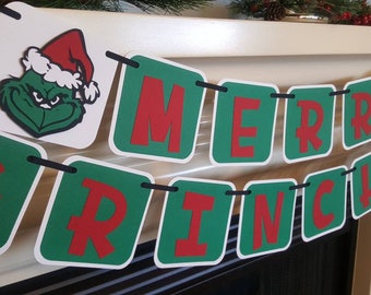 Grinch banner | Etsy