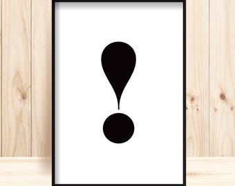 Punctuation poster | Etsy