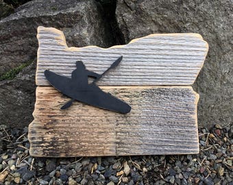 Kayak art | Etsy