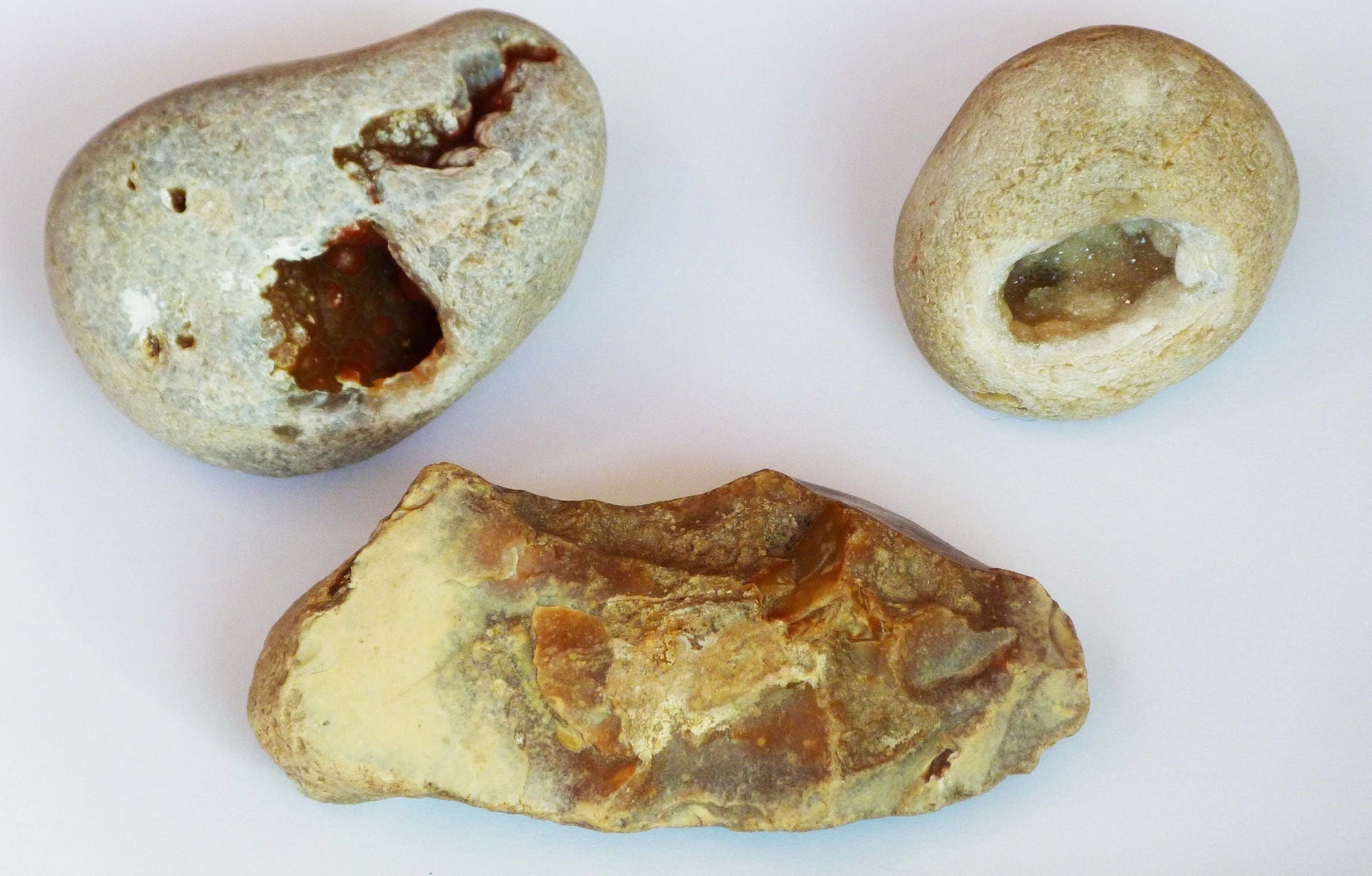 Galets et silex pierre brute lithothérapie minéraux collection