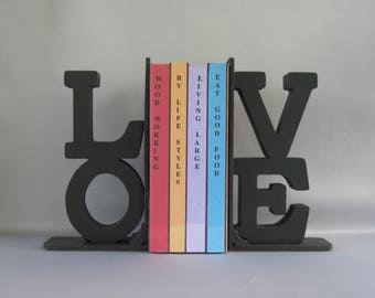 Love bookends | Etsy