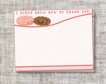 Donut thank you | Etsy