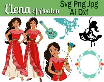 Elena of avalor png | Etsy