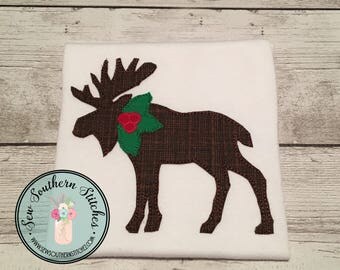 Moose applique | Etsy