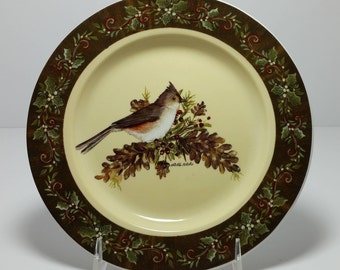 Cardinal plate | Etsy