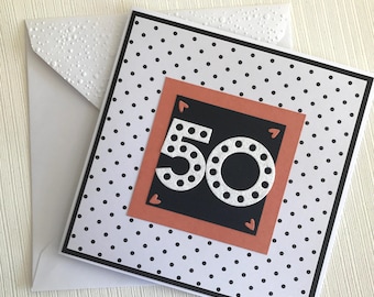 50th birthday cards | Etsy