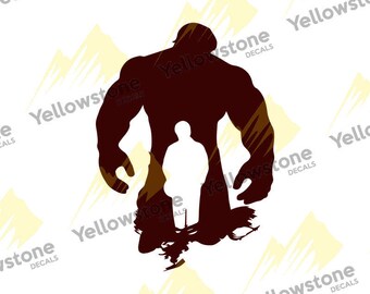 Hulk decal | Etsy