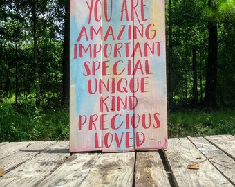 You are amazing | Etsy