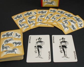 Vintage horse print | Etsy