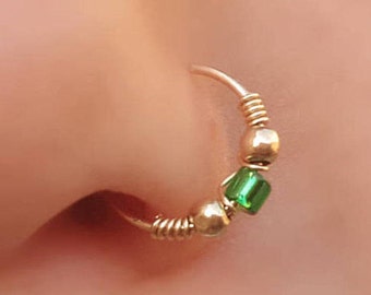 Fake nose ring | Etsy