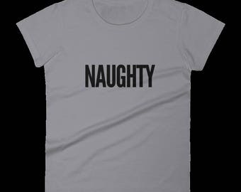 Naughty t shirt | Etsy