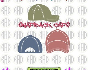 Baseball cap svg | Etsy