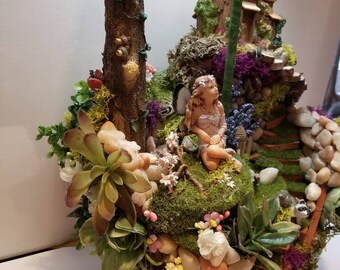 Fairy garden table | Etsy