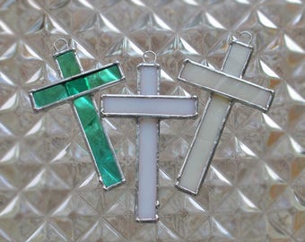 Stained glass cross | Etsy