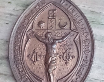 Religious medallion | Etsy