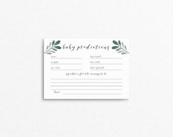 Baby advice cards | Etsy