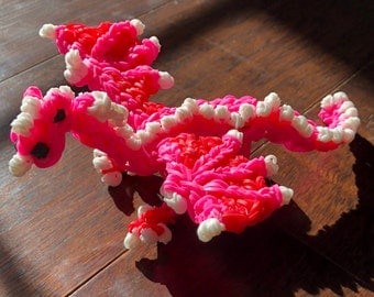 Rubber band dragon | Etsy