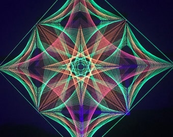 Mandala string art | Etsy