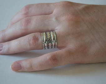 Boho ring | Etsy