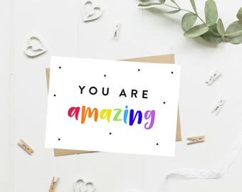 You are amazing | Etsy