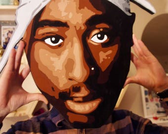 Tupac painting | Etsy
