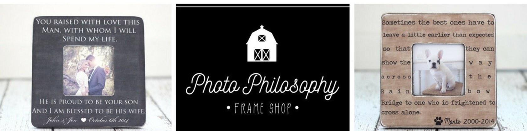 Personalized Picture Frames for Special by PhotoPhilosophyShop