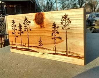 Wood burning | Etsy