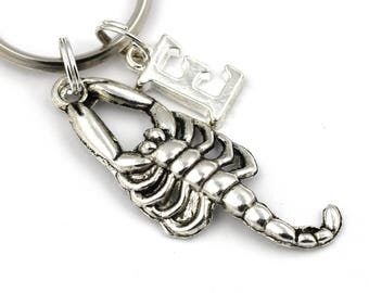 Scorpion key chain | Etsy
