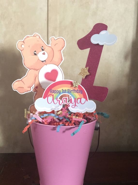 Care Bear centerpieces