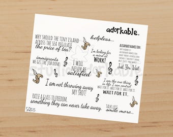 Hamilton quotes | Etsy