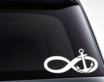 Infinity decal | Etsy