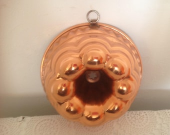 Vintage copper mold | Etsy