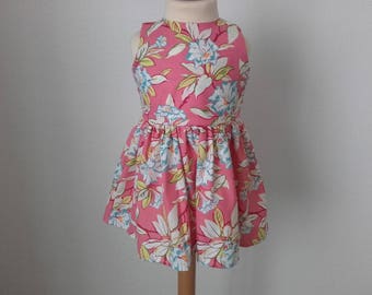 PDF Pattern Madison Dress for 4 10 years old and tutorial.