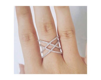 Full finger ring | Etsy