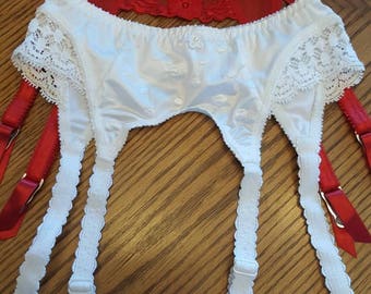 Retro garter belt | Etsy