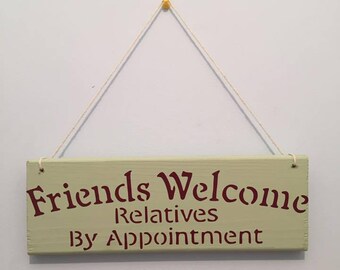 Funny welcome sign | Etsy
