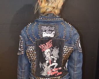 Punk jacket | Etsy